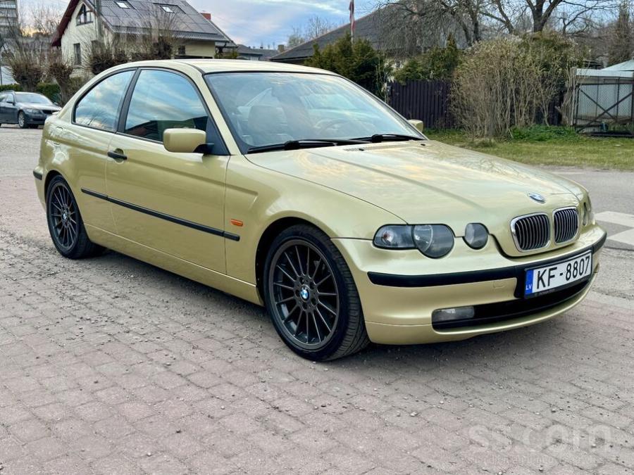 Yellow BMW 318 2002 in Riga, with an engine capacity of 2.00 L and mileage of 154 thousand km for 2900 €, photo 3 on AUTOMOTO.COM.LV