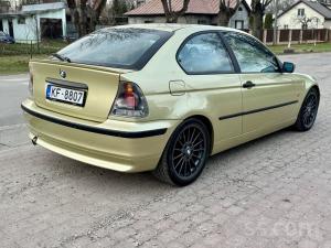 Yellow BMW 318 2002 in Riga, with an engine capacity of 2.00 L and mileage of 154 thousand km for 2900 €, photo 4 on AUTOMOTO.COM.LV
