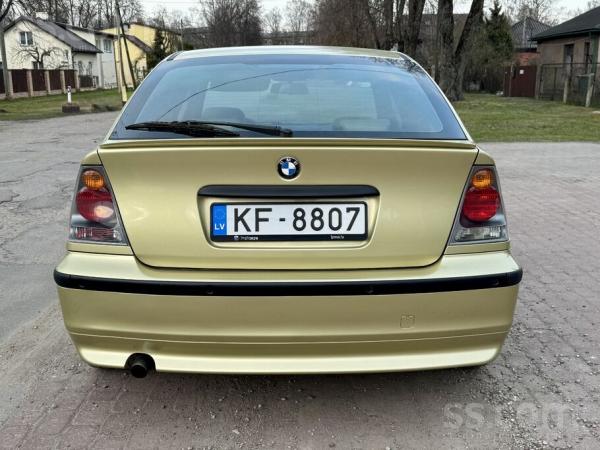 Yellow BMW 318 2002 in Riga, with an engine capacity of 2.00 L and mileage of 154 thousand km for 2900 €, photo 4 on AUTOMOTO.COM.LV