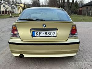 Yellow BMW 318 2002 in Riga, with an engine capacity of 2.00 L and mileage of 154 thousand km for 2900 €, photo 5 on AUTOMOTO.COM.LV