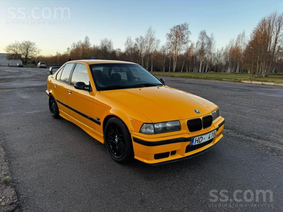 Dzeltens BMW 318 1995 Liepāja, ar dzinēja tilpumu 2.50 L un nobraukumu 337 tūkst. km par 4690 €, foto 6 vietnē AUTOMOTO.COM.LV