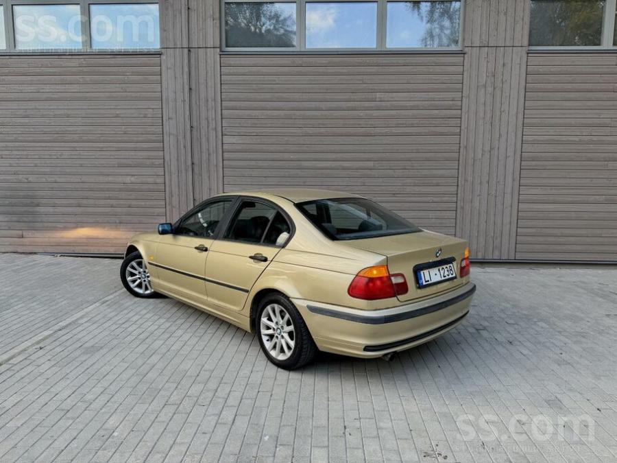 Dzeltens BMW 318 1999 Jelgava, ar dzinēja tilpumu 1.90 L un nobraukumu 235 tūkst. km par 1730 €, foto 6 vietnē AUTOMOTO.COM.LV