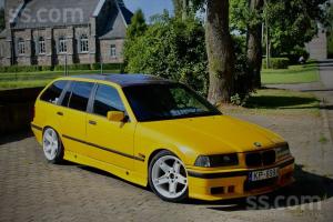 Yellow BMW 318 1995 in Aluksne, with an engine capacity of 2.50 L and mileage of 0 thousand km for 2900 €, photo  on AUTOMOTO.COM.LV