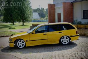 Yellow BMW 318 1995 in Aluksne, with an engine capacity of 2.50 L and mileage of 0 thousand km for 2900 €, photo 3 on AUTOMOTO.COM.LV
