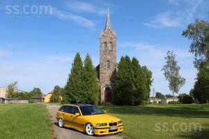 Yellow BMW 318 1995 in Aluksne, with an engine capacity of 2.50 L and mileage of 0 thousand km for 2900 €, photo 7 on AUTOMOTO.COM.LV