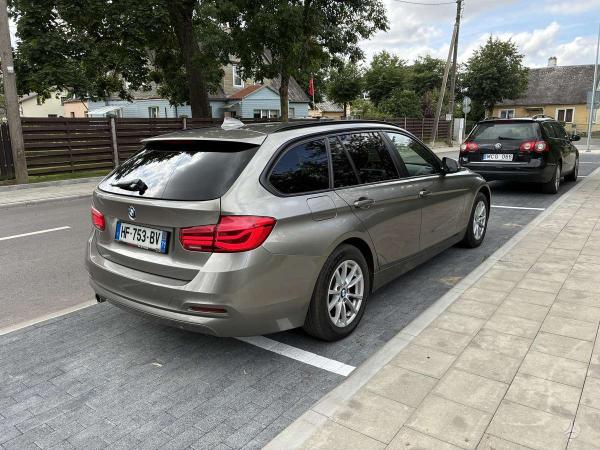 Yellow BMW 318 2017 in Panevezys, with an engine capacity of 2.00 L and mileage of 235 thousand km for 10300 €, photo 5 on AUTOMOTO.COM.LV