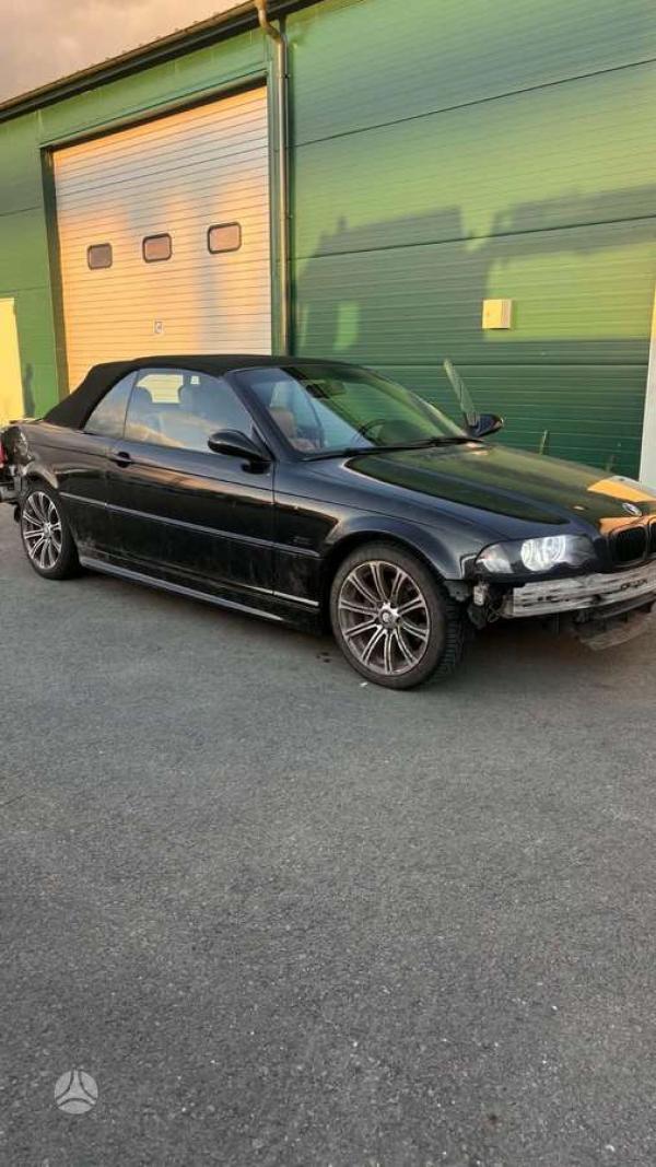 Black BMW 320 2002 in Mazeikiai, with an engine capacity of 2.17 L and mileage of 232 thousand km for 3600 €, photo 5 on AUTOMOTO.COM.LV