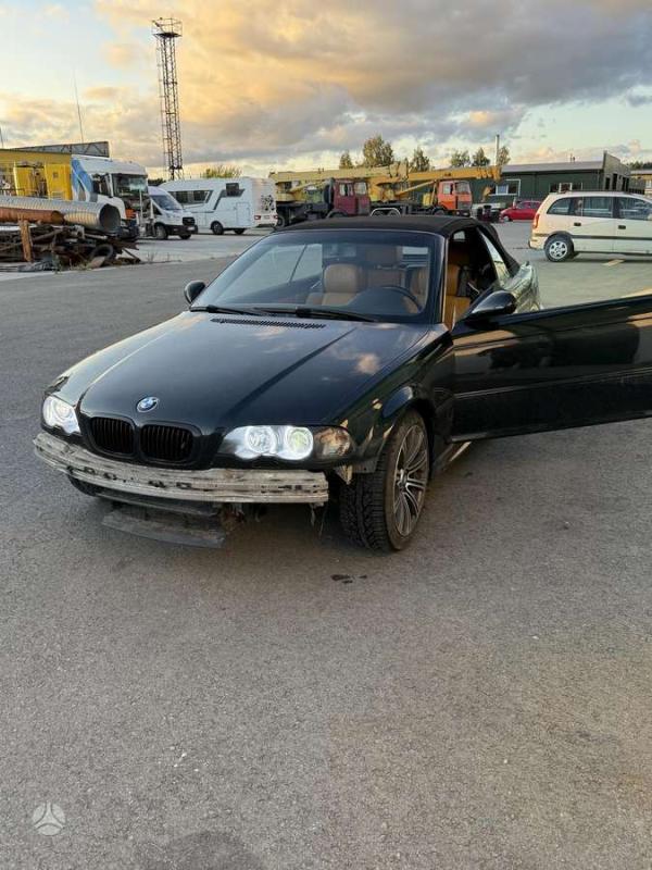 Black BMW 320 2002 in Mazeikiai, with an engine capacity of 2.17 L and mileage of 232 thousand km for 3600 €, photo 7 on AUTOMOTO.COM.LV