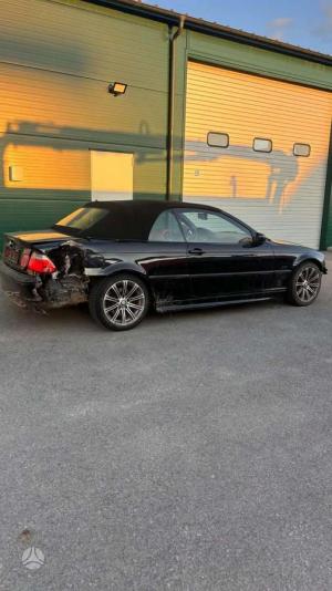 Black BMW 320 2002 in Mazeikiai, with an engine capacity of 2.17 L and mileage of 232 thousand km for 3600 €, photo 9 on AUTOMOTO.COM.LV