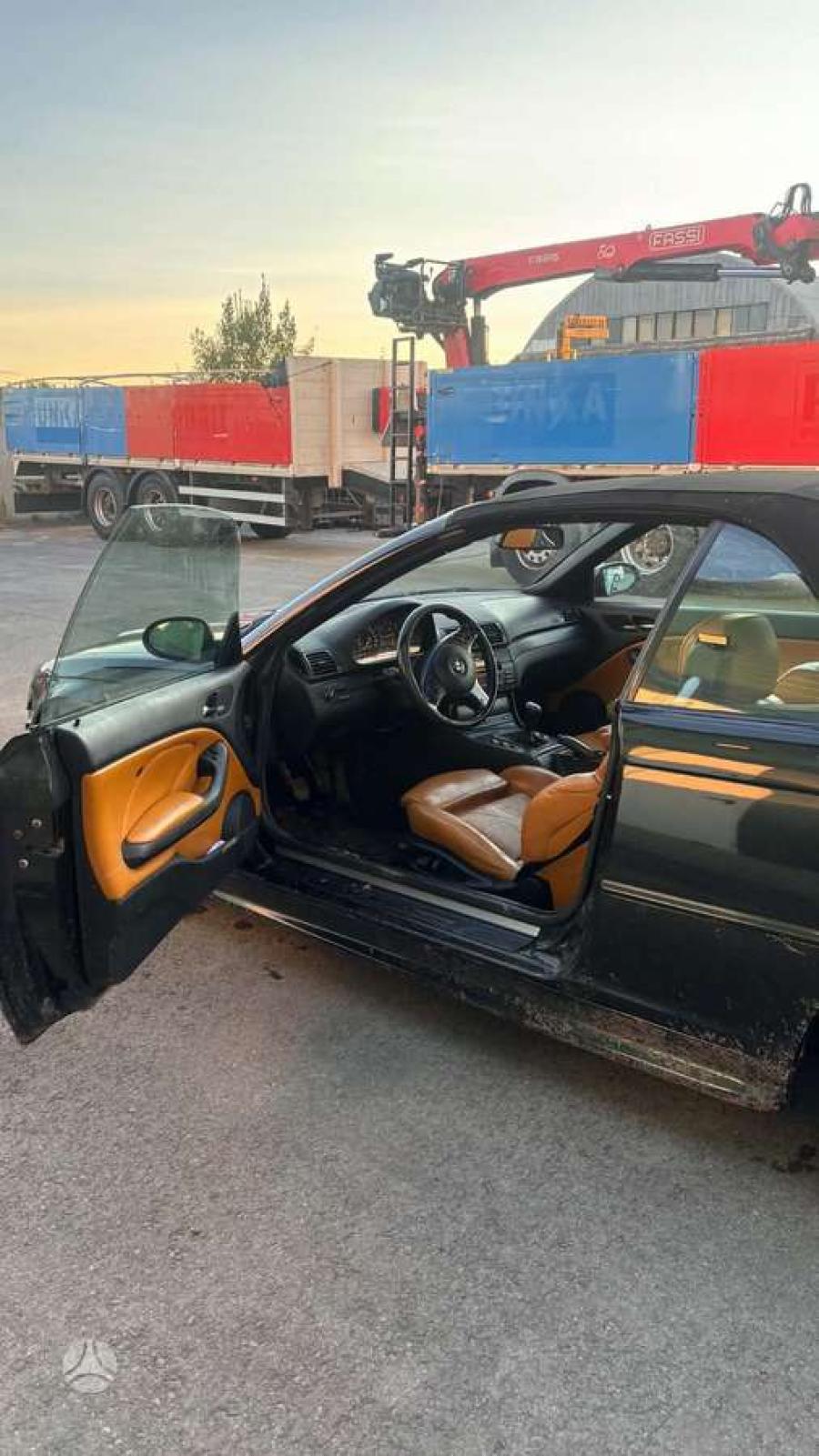 Black BMW 320 2002 in Mazeikiai, with an engine capacity of 2.17 L and mileage of 232 thousand km for 3600 €, photo 15 on AUTOMOTO.COM.LV