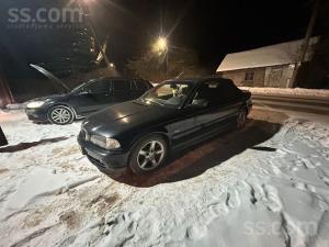 Black BMW 320 2003 in Riga, with an engine capacity of 2.20 L and mileage of 318 thousand km for 4500 €, photo  on AUTOMOTO.COM.LV