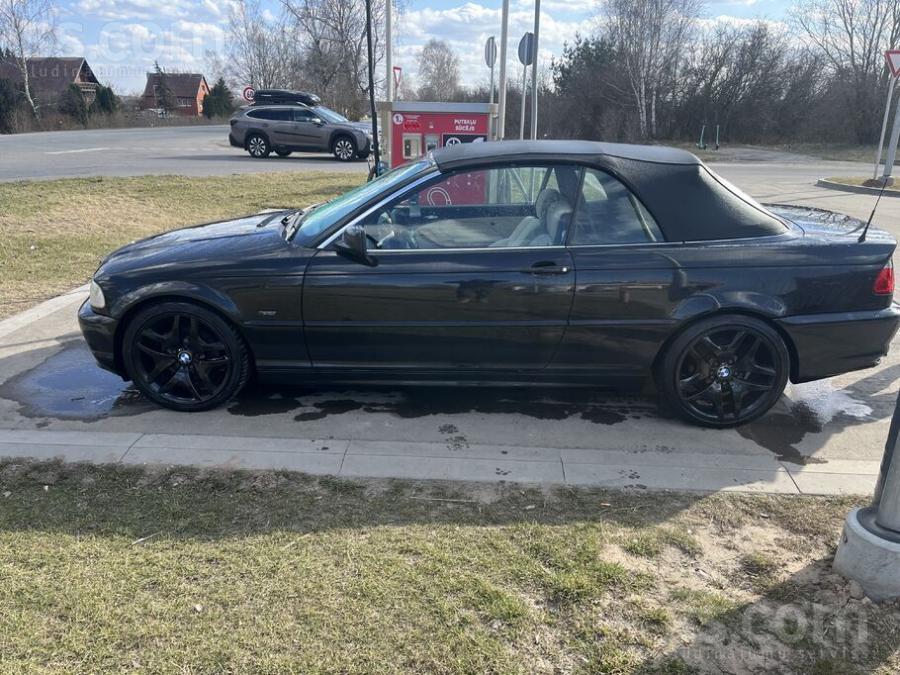 Black BMW 320 2003 in Riga, with an engine capacity of 2.20 L and mileage of 210 thousand km for 6000 €, photo 5 on AUTOMOTO.COM.LV