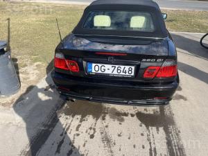 Black BMW 320 2003 in Riga, with an engine capacity of 2.20 L and mileage of 210 thousand km for 6000 €, photo 7 on AUTOMOTO.COM.LV