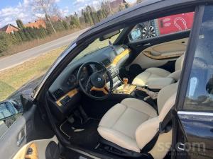 Black BMW 320 2003 in Riga, with an engine capacity of 2.20 L and mileage of 210 thousand km for 6000 €, photo 9 on AUTOMOTO.COM.LV