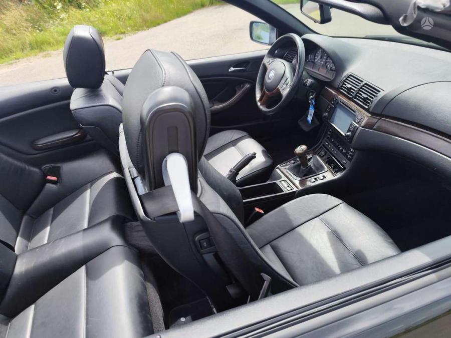 Melns BMW 320 2003 Marijampole, ar dzinēja tilpumu 2.00 L un nobraukumu 207 tūkst. km par 3900 €, foto 7 vietnē AUTOMOTO.COM.LV