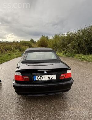 Black BMW 320 2004 in Riga, with an engine capacity of 2.00 L and mileage of 190 thousand km for 6000 €, photo 3 on AUTOMOTO.COM.LV