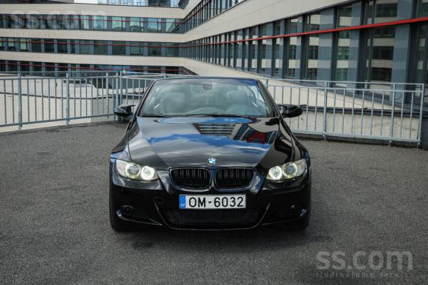 Black BMW 320 2007 in Riga, with an engine capacity of 2.00 L and mileage of 307 thousand km for 7995 €, photo 1 on AUTOMOTO.COM.LV