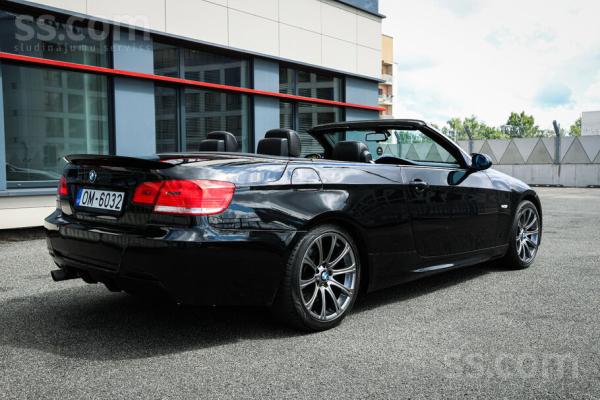 Black BMW 320 2007 in Riga, with an engine capacity of 2.00 L and mileage of 307 thousand km for 7995 €, photo 2 on AUTOMOTO.COM.LV