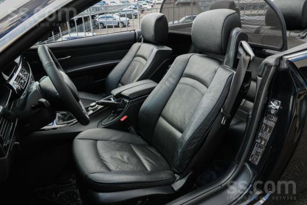 Black BMW 320 2007 in Riga, with an engine capacity of 2.00 L and mileage of 307 thousand km for 7995 €, photo 5 on AUTOMOTO.COM.LV