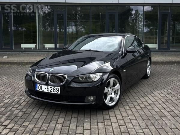Black BMW 320 2008 in Tukums, with an engine capacity of 2.00 L and mileage of 168 thousand km for 6999 €, photo 3 on AUTOMOTO.COM.LV