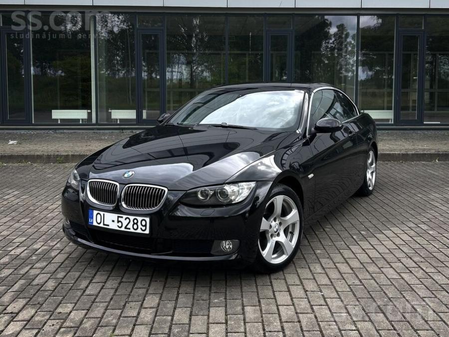 Black BMW 320 2008 in Tukums, with an engine capacity of 2.00 L and mileage of 168 thousand km for 6999 €, photo 3 on AUTOMOTO.COM.LV