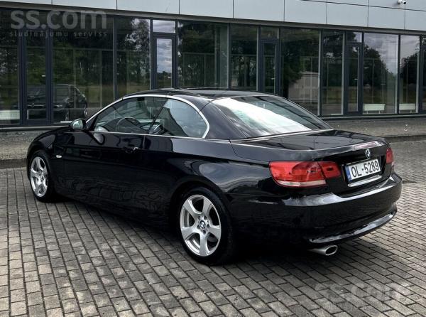 Black BMW 320 2008 in Tukums, with an engine capacity of 2.00 L and mileage of 168 thousand km for 6999 €, photo 5 on AUTOMOTO.COM.LV