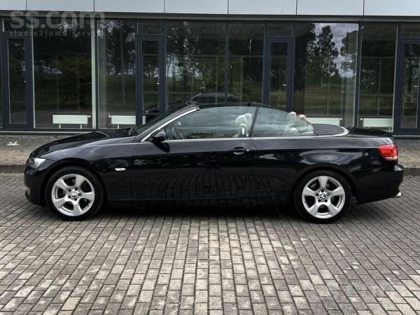 Black BMW 320 2008 in Tukums, with an engine capacity of 2.00 L and mileage of 168 thousand km for 6999 €, photo 6 on AUTOMOTO.COM.LV