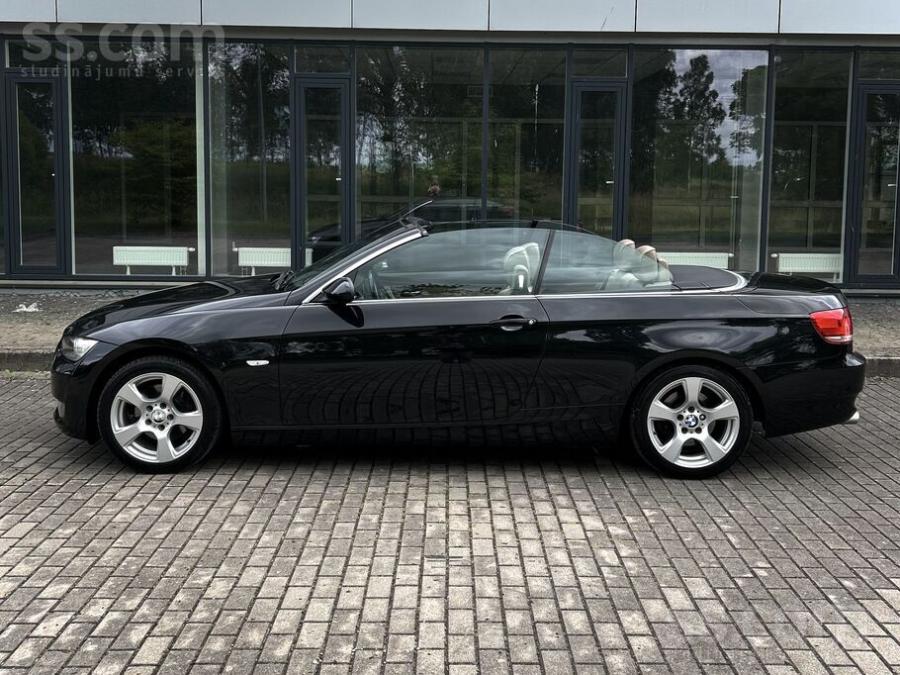 Black BMW 320 2008 in Tukums, with an engine capacity of 2.00 L and mileage of 168 thousand km for 6999 €, photo 6 on AUTOMOTO.COM.LV