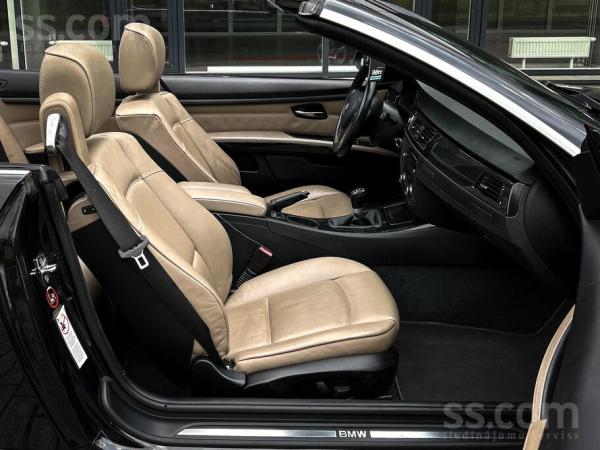 Black BMW 320 2008 in Tukums, with an engine capacity of 2.00 L and mileage of 168 thousand km for 6999 €, photo 9 on AUTOMOTO.COM.LV