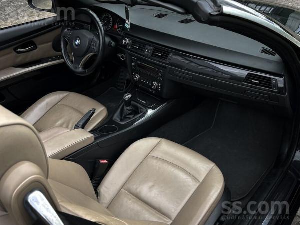 Black BMW 320 2008 in Tukums, with an engine capacity of 2.00 L and mileage of 168 thousand km for 6999 €, photo 11 on AUTOMOTO.COM.LV