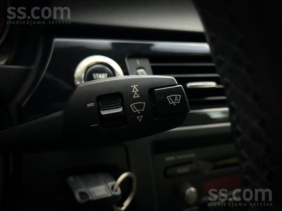 Black BMW 320 2008 in Tukums, with an engine capacity of 2.00 L and mileage of 168 thousand km for 6999 €, photo 19 on AUTOMOTO.COM.LV