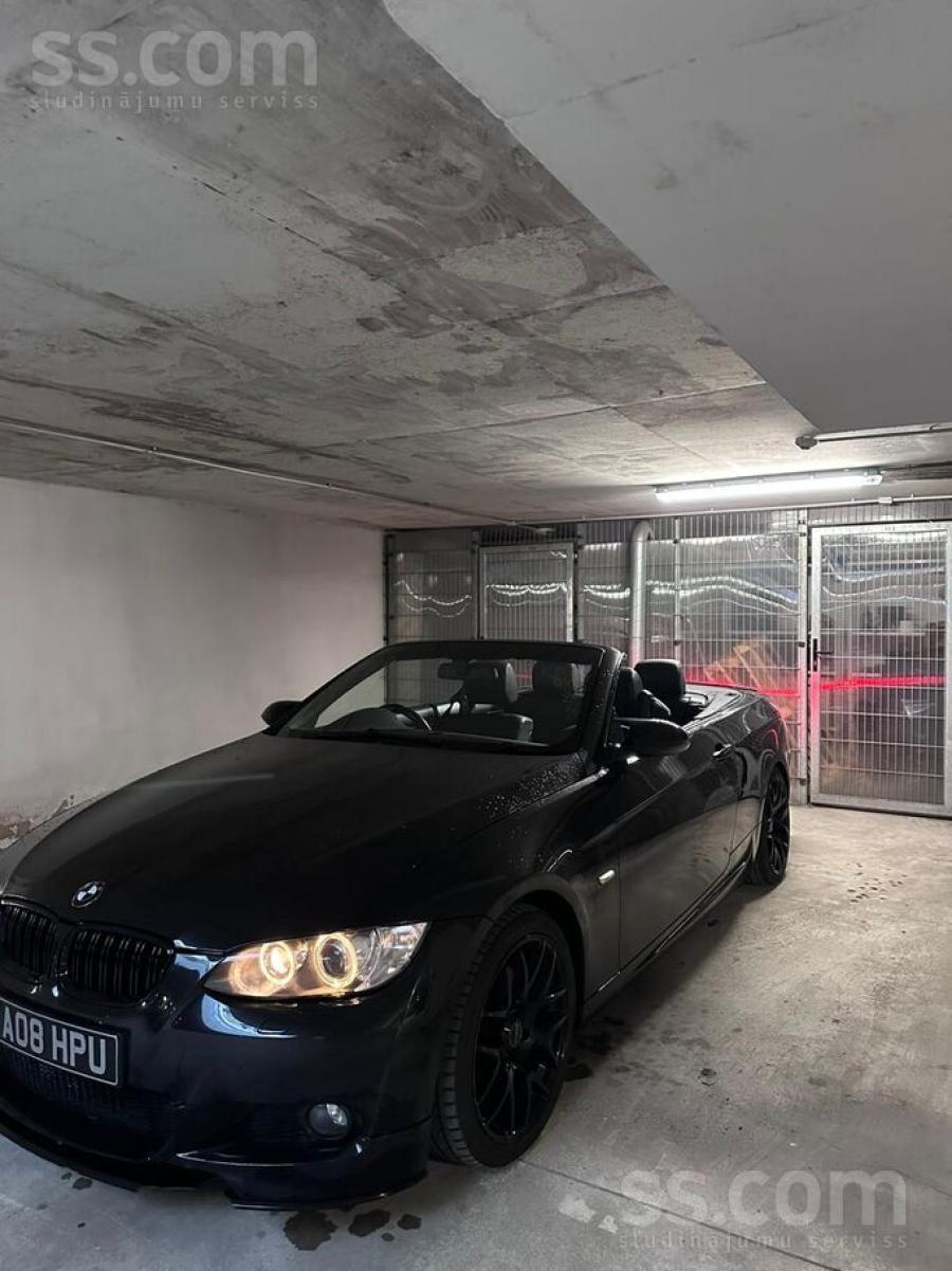 Black BMW 320 2008 in Riga, with an engine capacity of 2.00 L and mileage of 157 thousand km for 2990 €, photo 7 on AUTOMOTO.COM.LV