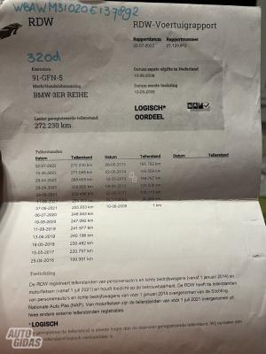 Черный БМВ 320 2008 в Паневежис, объемом двигателя 2.00 л и пробегом 301 тыс. км за 6300 €, фото 24 на AUTOMOTO.COM.LV