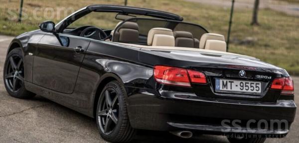 Black BMW 320 2009 in Riga, with an engine capacity of 2.00 L and mileage of 260 thousand km for 9990 €, photo 3 on AUTOMOTO.COM.LV