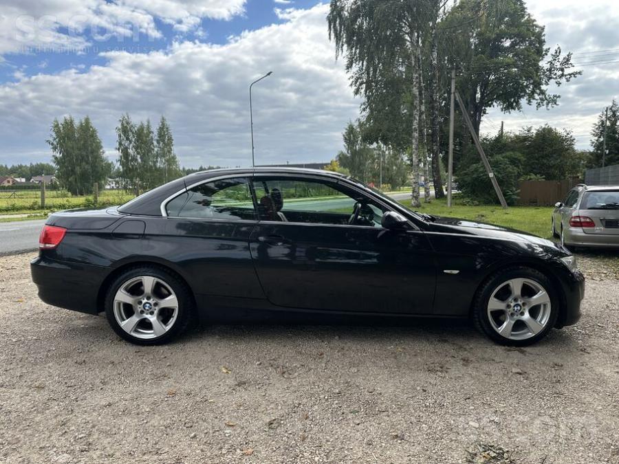 Black BMW 320 2009 in Riga, with an engine capacity of 2.00 L and mileage of 169 thousand km for 6990 €, photo 7 on AUTOMOTO.COM.LV