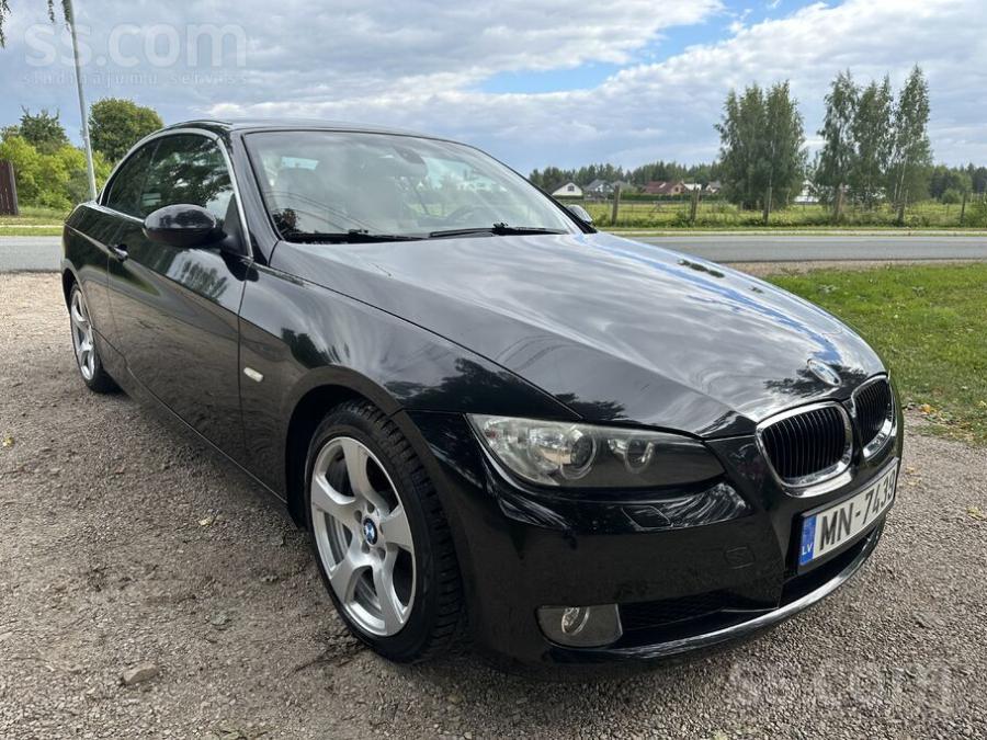 Black BMW 320 2009 in Riga, with an engine capacity of 2.00 L and mileage of 169 thousand km for 6990 €, photo 8 on AUTOMOTO.COM.LV
