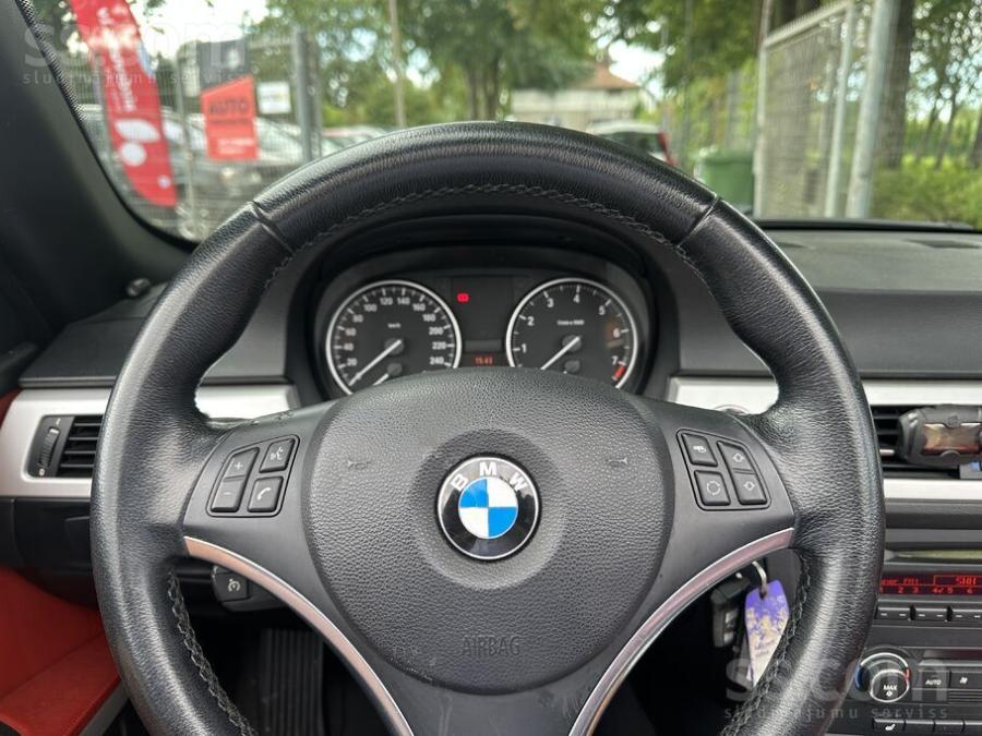 Black BMW 320 2009 in Riga, with an engine capacity of 2.00 L and mileage of 169 thousand km for 6990 €, photo 24 on AUTOMOTO.COM.LV