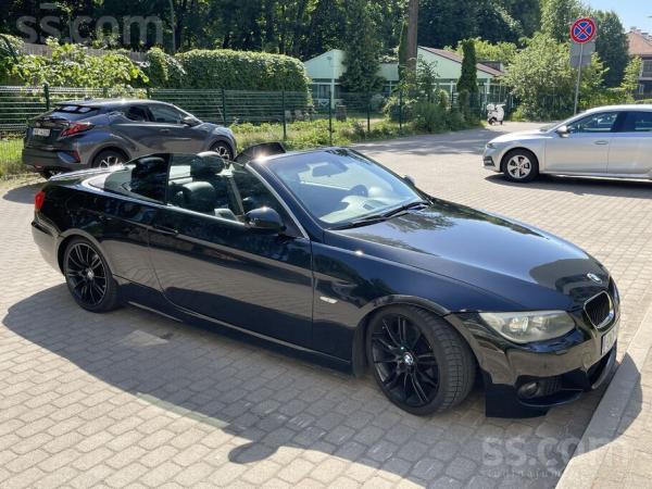 Black BMW 320 2010 in Riga, with an engine capacity of 2.00 L and mileage of 0 thousand km for 6850 €, photo 1 on AUTOMOTO.COM.LV