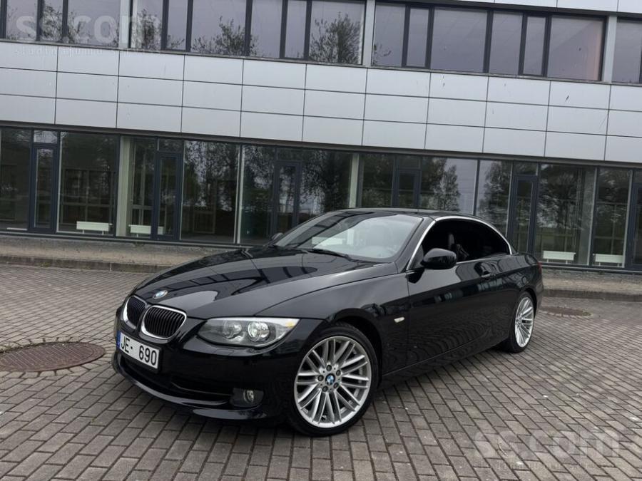 Black BMW 320 2011 in Tukums, with an engine capacity of 2.00 L and mileage of 261 thousand km for 8999 €, photo 6 on AUTOMOTO.COM.LV