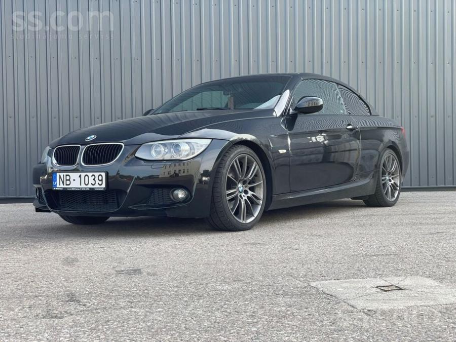 Black BMW 320 2011 in Riga, with an engine capacity of 2.00 L and mileage of 0 thousand km for 10300 €, photo 1 on AUTOMOTO.COM.LV