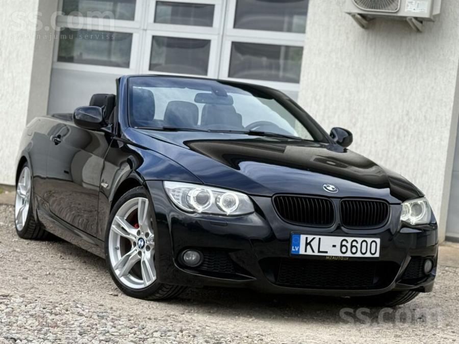 Black BMW 320 2012 in Tukums, with an engine capacity of 2.00 L and mileage of 308 thousand km for 9399 €, photo 1 on AUTOMOTO.COM.LV