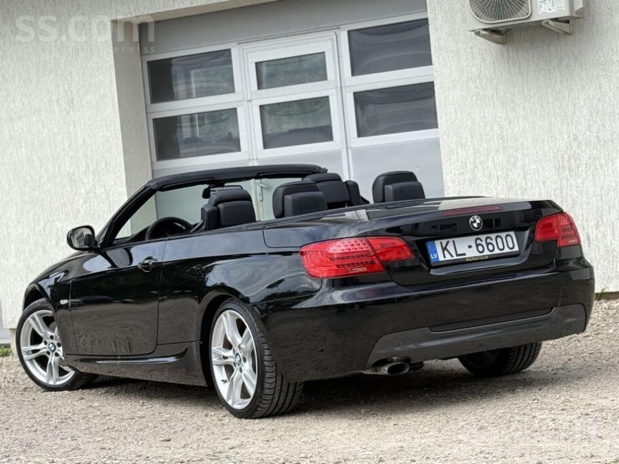 Black BMW 320 2012 in Tukums, with an engine capacity of 2.00 L and mileage of 308 thousand km for 9399 €, photo 4 on AUTOMOTO.COM.LV