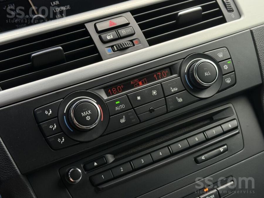 Black BMW 320 2012 in Tukums, with an engine capacity of 2.00 L and mileage of 308 thousand km for 9399 €, photo 14 on AUTOMOTO.COM.LV