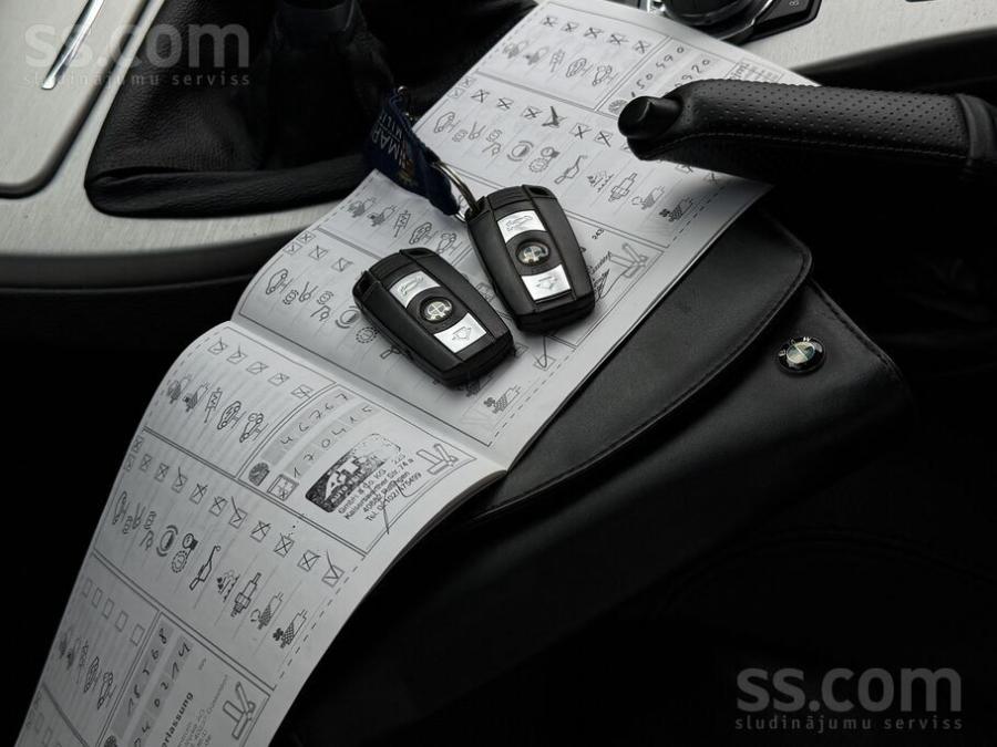 Black BMW 320 2012 in Tukums, with an engine capacity of 2.00 L and mileage of 308 thousand km for 9399 €, photo 16 on AUTOMOTO.COM.LV