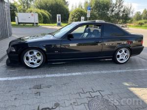Black BMW 320 1994 in Jekabpils, with an engine capacity of 2.00 L and mileage of 268 thousand km for 6750 €, photo 7 on AUTOMOTO.COM.LV