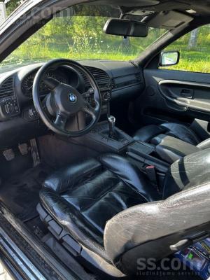 Black BMW 320 1994 in Jekabpils, with an engine capacity of 2.00 L and mileage of 268 thousand km for 6750 €, photo 8 on AUTOMOTO.COM.LV