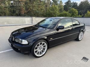 Black BMW 320 2001 in Riga, with an engine capacity of 2.20 L and mileage of 207 thousand km for 3800 €, photo 3 on AUTOMOTO.COM.LV