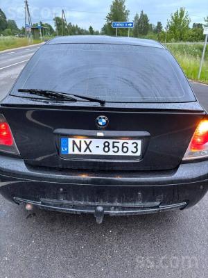 Black BMW 320 2002 in Riga, with an engine capacity of 2.00 L and mileage of 296 thousand km for 2800 €, photo 6 on AUTOMOTO.COM.LV