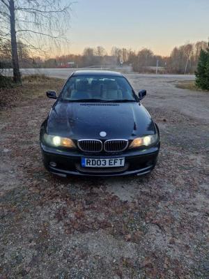 Black BMW 320 2003 in Alytus, with an engine capacity of 2.17 L and mileage of 165 thousand km for 2000 €, photo  on AUTOMOTO.COM.LV