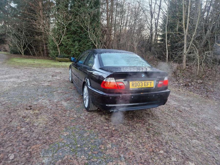 Black BMW 320 2003 in Alytus, with an engine capacity of 2.17 L and mileage of 165 thousand km for 2000 €, photo 4 on AUTOMOTO.COM.LV